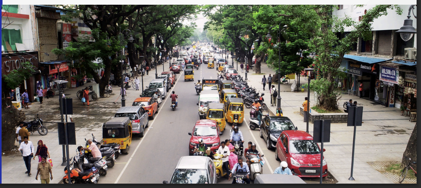 Parking situation on the streets of Chennai. | Urban Voices
