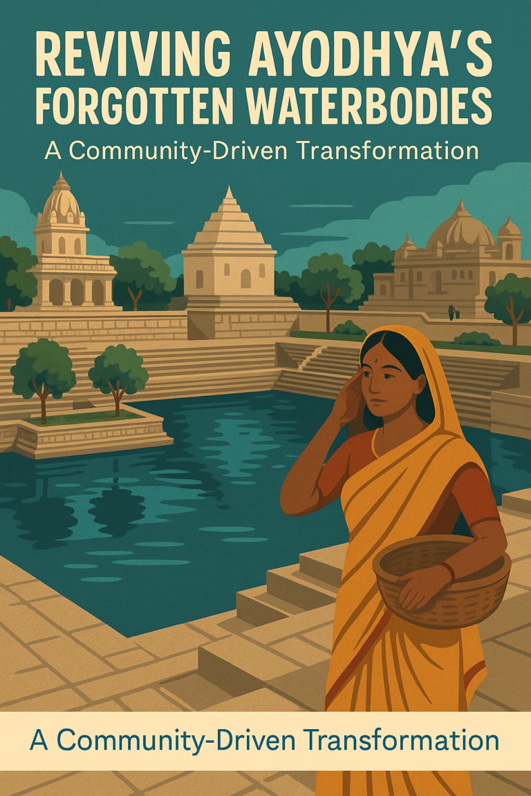 Reviving Ayodhya’s Forgotten Waterbodies: A Community Blueprint for ...